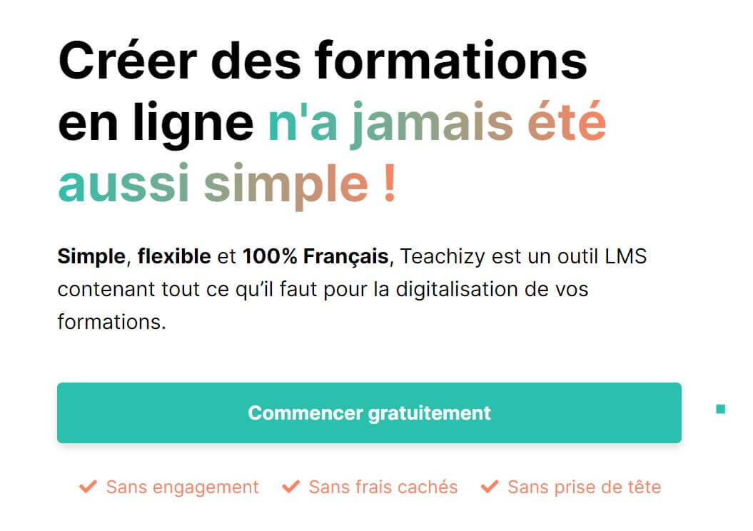 Plateforme LMS gratuite : débuter sans investir ! - Teachizy